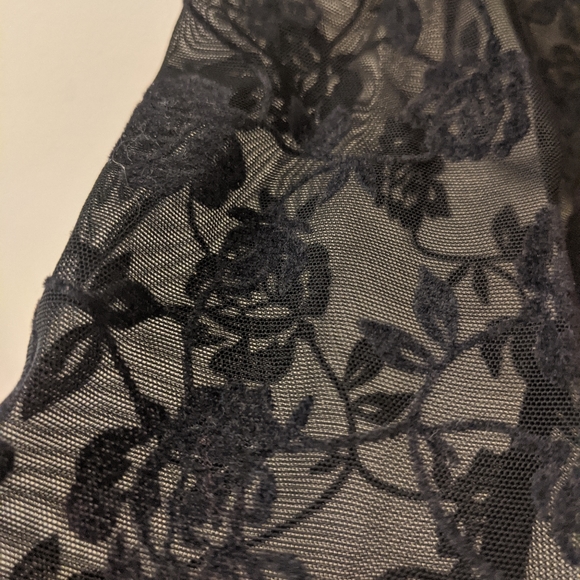 SOFTOUCH | Tops | Vintage Sexy Black Lace Stretch Bodysuit Leotard ...